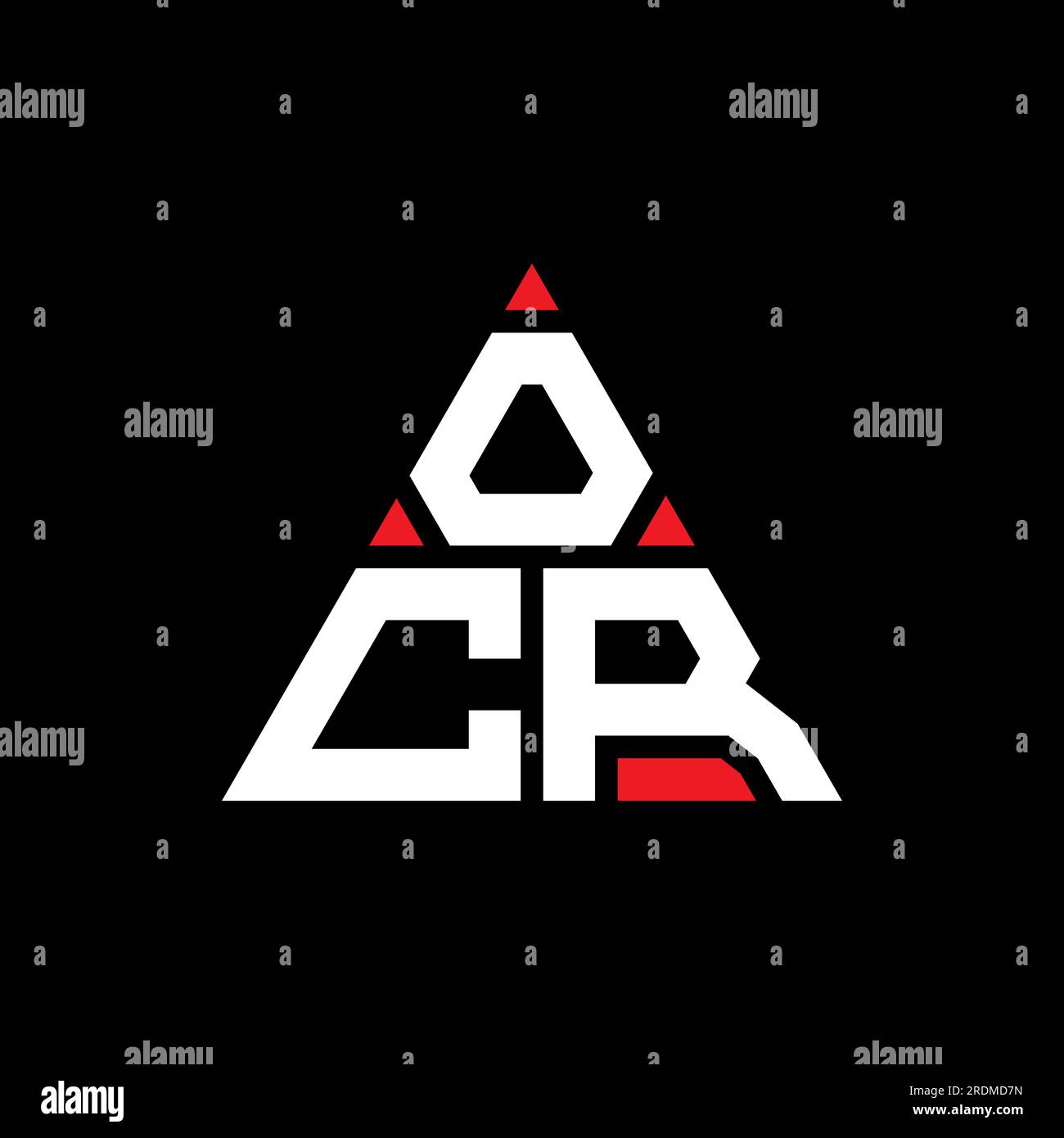 Ocr triangular hi-res stock photography and images - Alamy