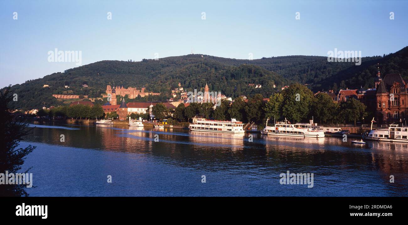 Heidelberg river side hi-res stock photography and images - Alamy