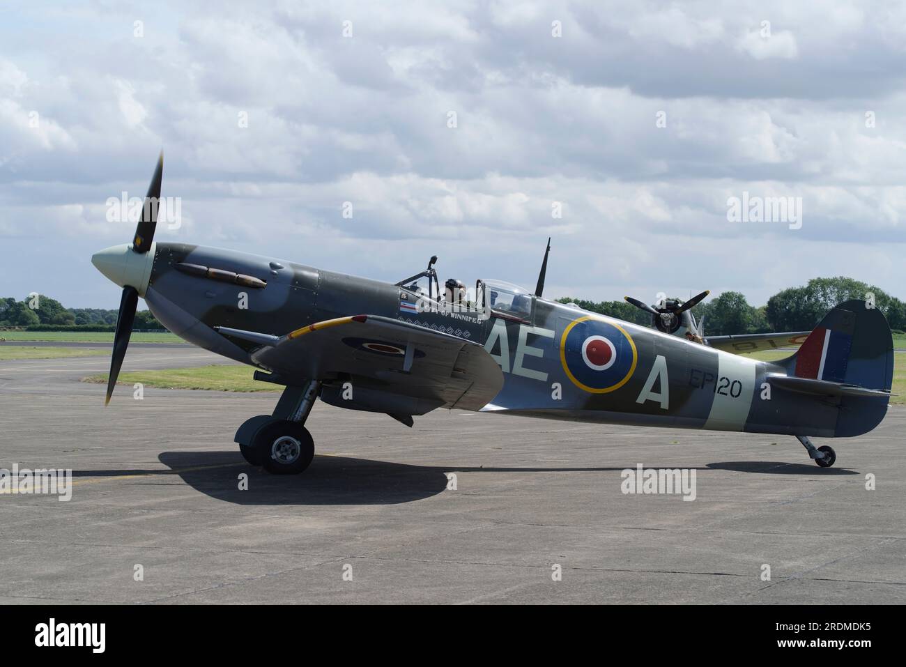 Vickers Supermarine, Spitfire, VB, EP120, G-LFVB, Flying Legends 2023 ...