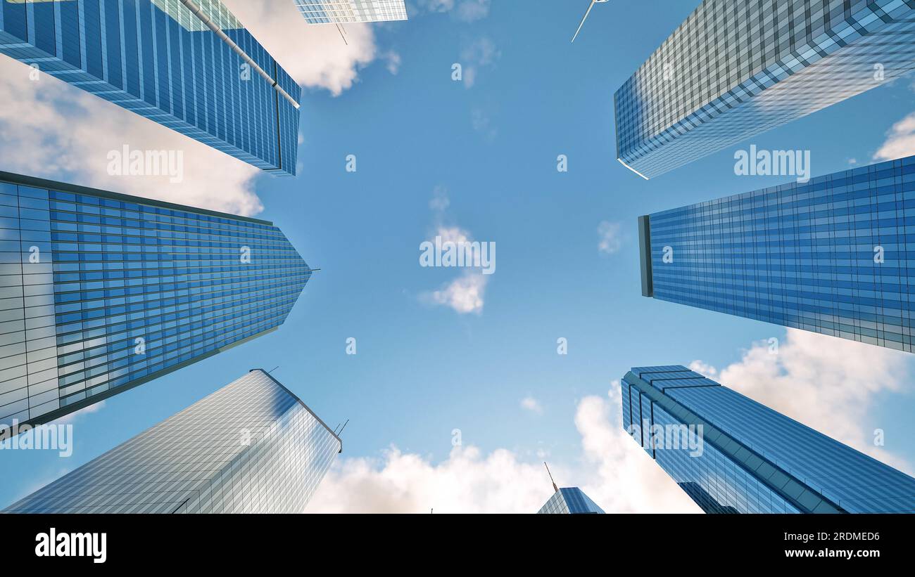 Buildings reflection the sky hi-res stock photography and images - Alamy