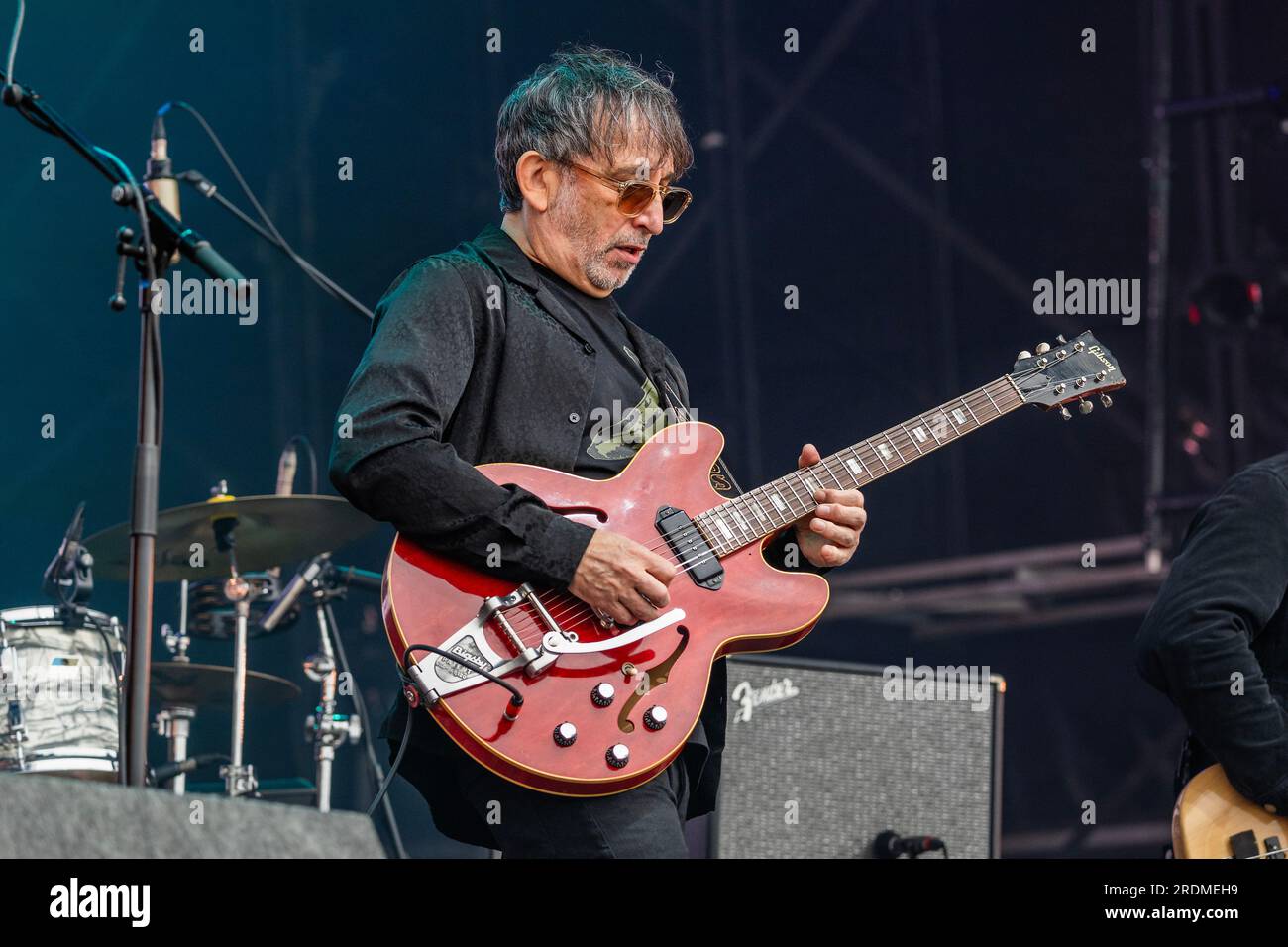 Henham Park, Suffolk, UK. 22nd July, 2023. The Lightning Seeds play the ...