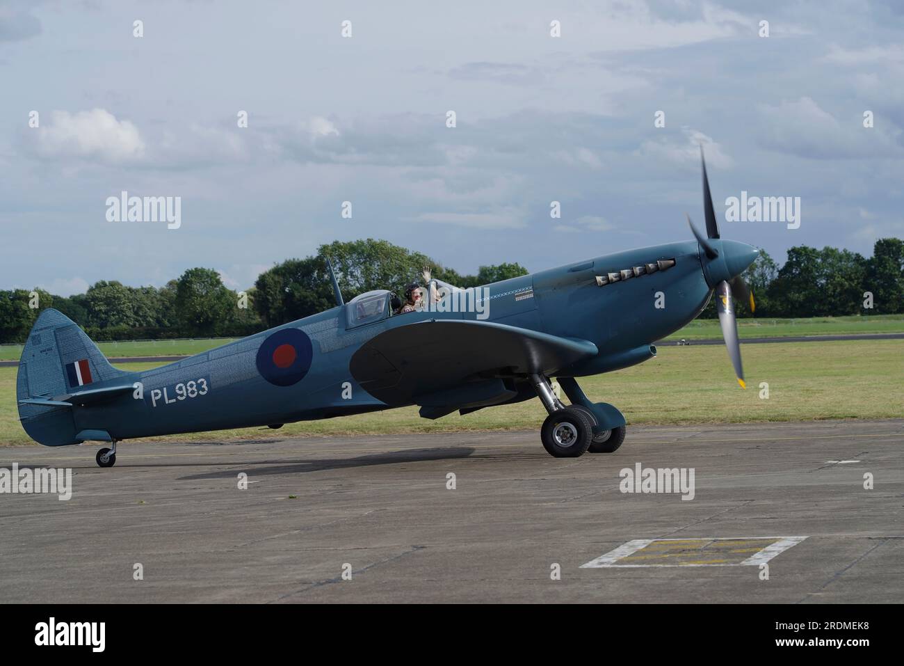 Vickers Supermarine Spitfire X1 PL983, L, Flying Legends 2023, Church ...