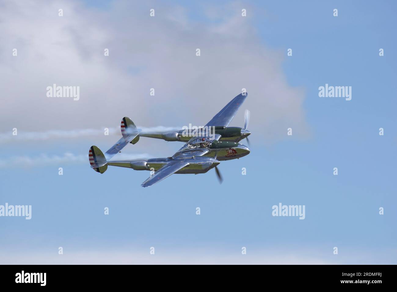 Flying Legends, Red Bull, Flying Bulls, Lockheed P-38 Lightning. N25Y ...