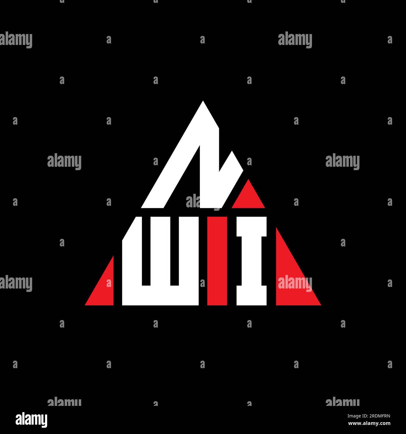 Nwi logo design hi-res stock photography and images - Alamy