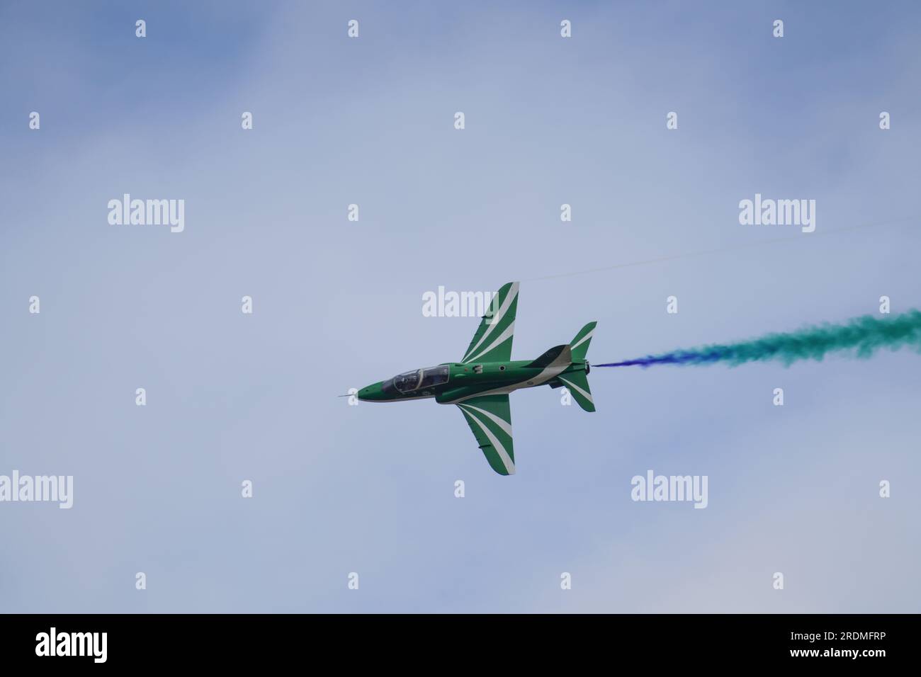 ROYAL SAUDI AIR FORCE SAUDI HAWKS DISPLAY TEAM display at the Royal ...