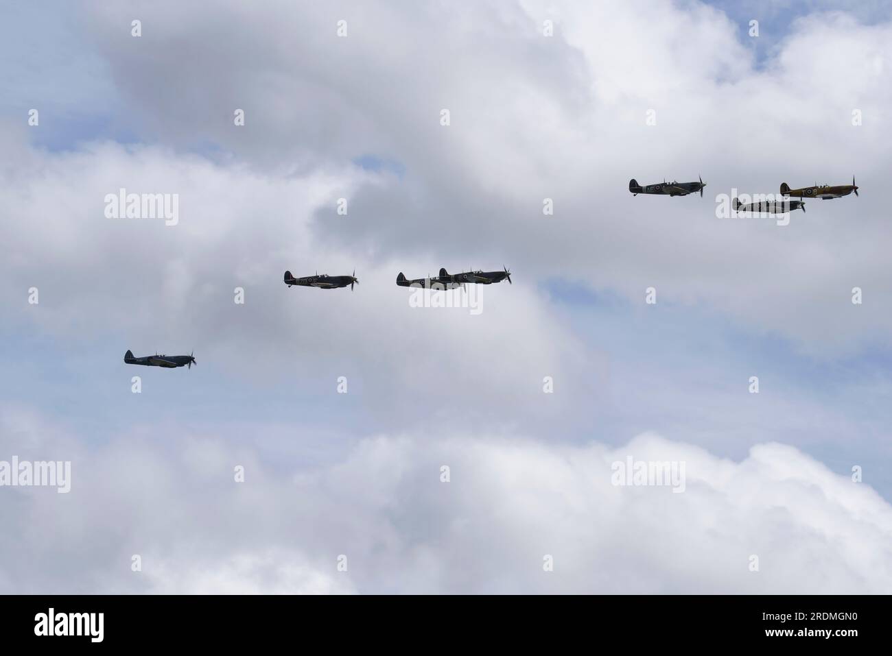 Balbo Formation, Flying Legends 2023, Church Fenton Stock Photo - Alamy