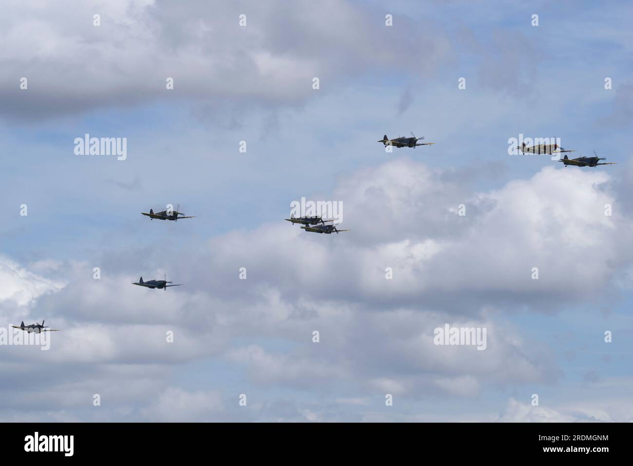 Balbo Formation, Flying Legends 2023, Church Fenton Stock Photo - Alamy