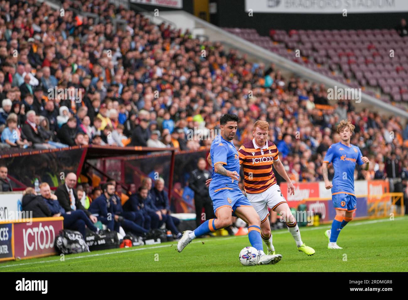 Bradford, UK. 22nd July 2023. Football League Friendly: Bradford City ...