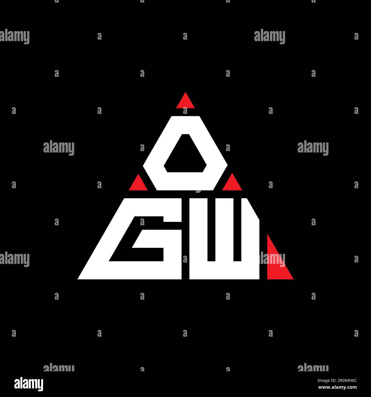Ogw logo design hi-res stock photography and images - Alamy