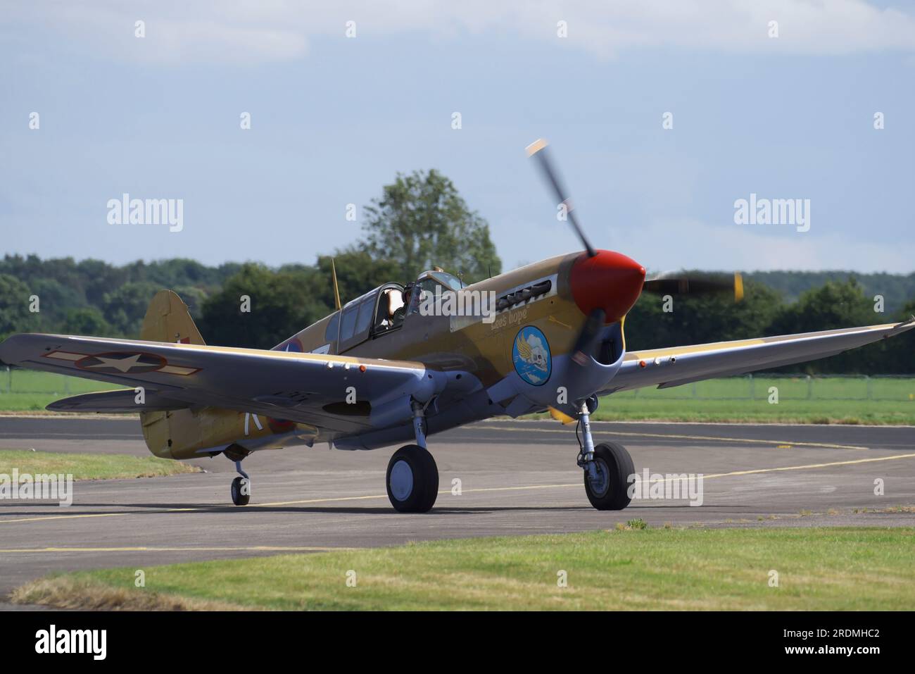Curtiss P-40F Warhawk, Lee`s Hope, 41-19841, Flying Legends 2023 ...