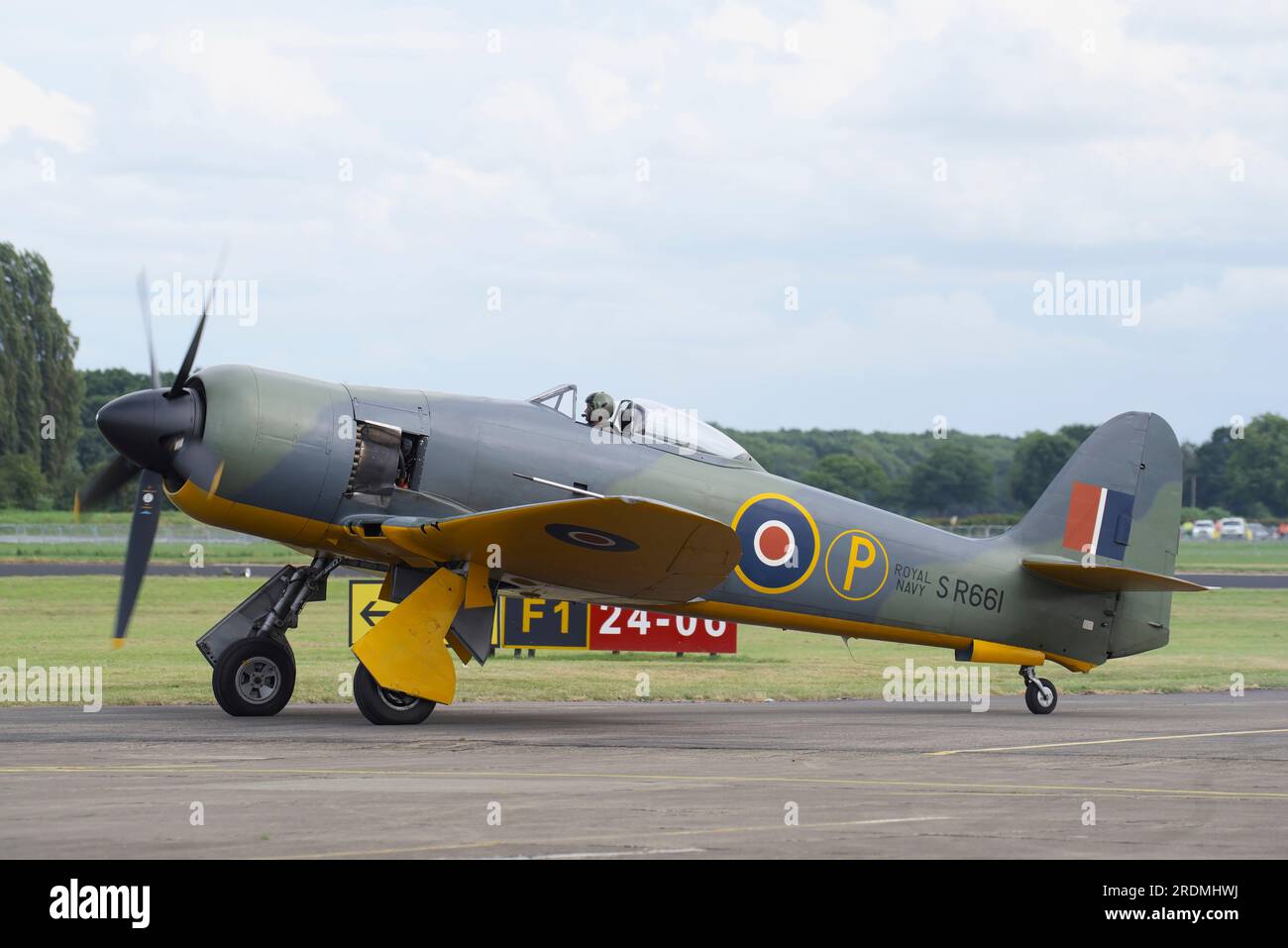 Hawker Fury Mk II, SR611, G-CBEL, Flying Legends 2023, Church Fenton ...