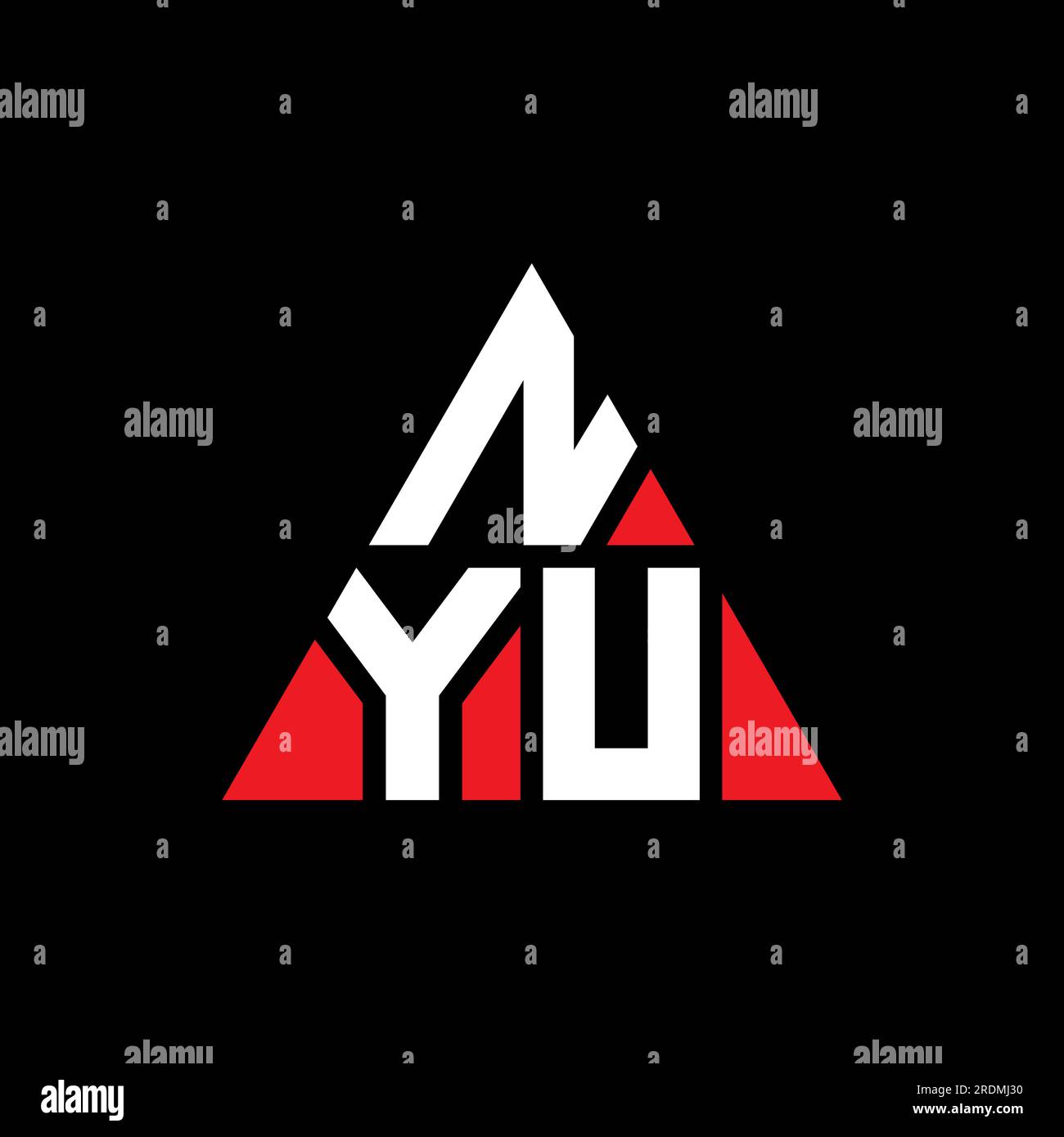 Nyu logo design Stock Vector Images - Alamy