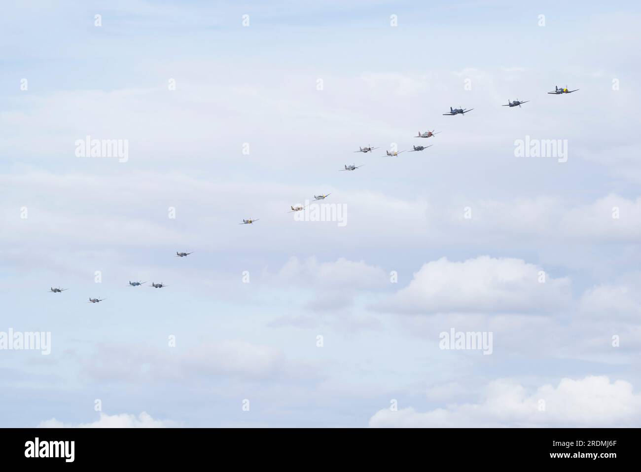 Balbo Formation, Flying Legends 2023, Church Fenton Stock Photo - Alamy