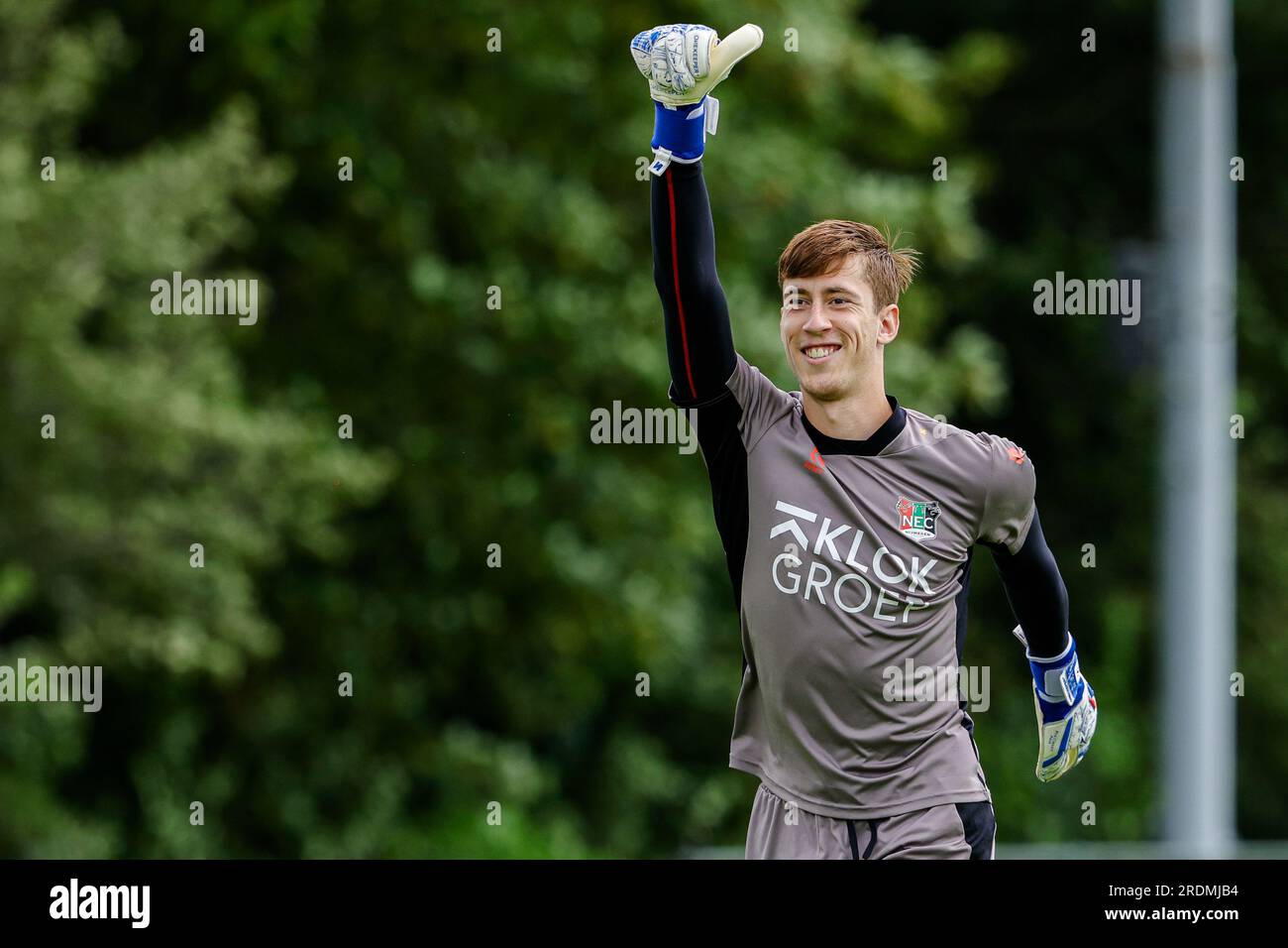 Weurt, Germany. 22nd July, 2023. WEURT, GERMANY - JULY 22: Goalkeeper ...