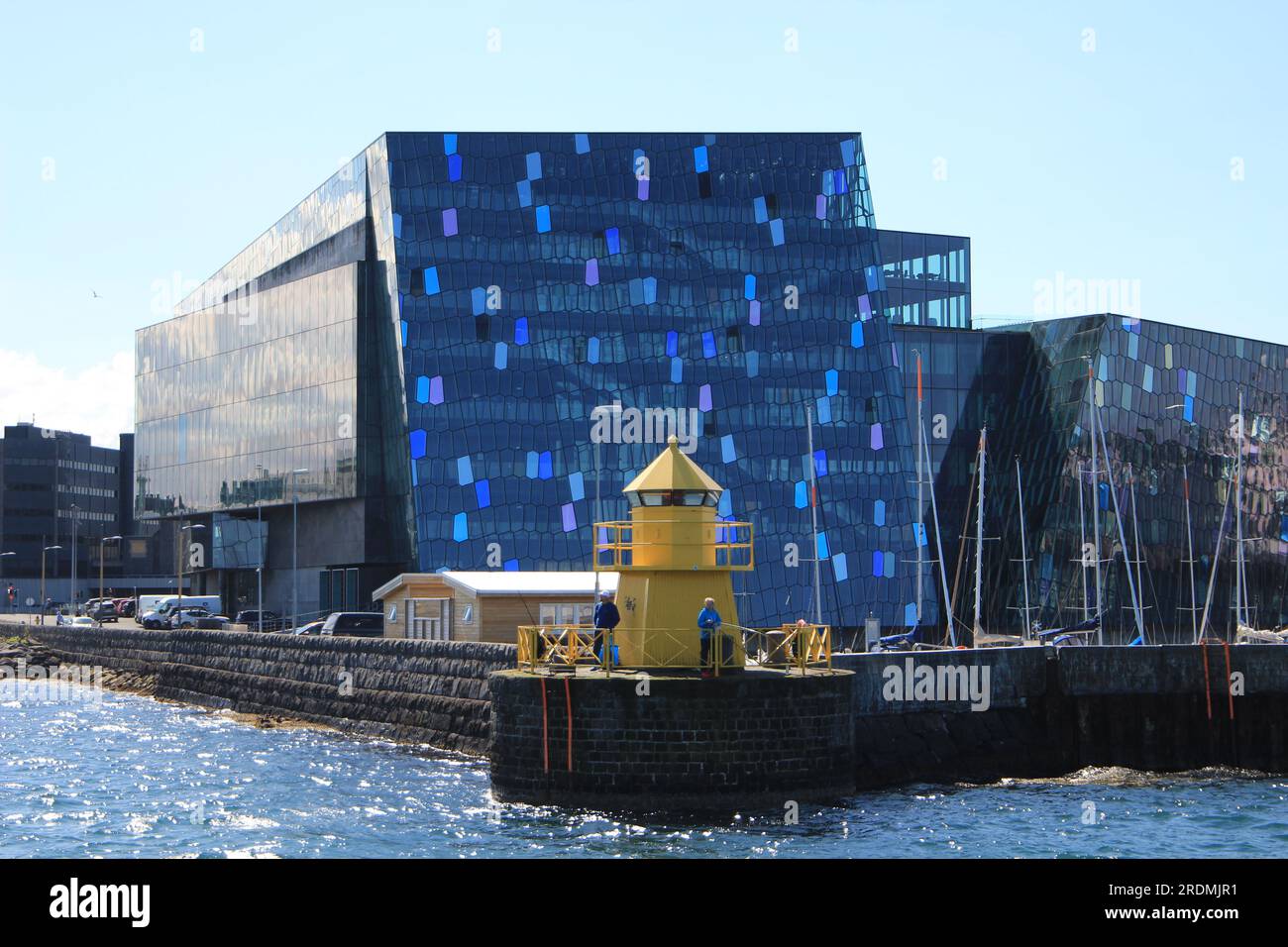 Harpa Icelandic Opera House Reykjavik Iceland Stock Photo - Alamy