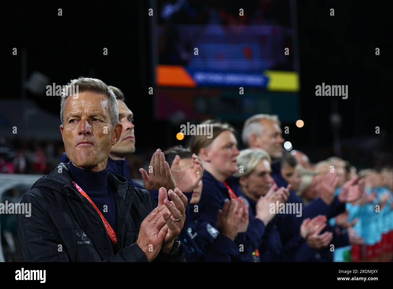 Perth, Australia. 22nd July, 2023. Head coach Lars Sondergaard of ...