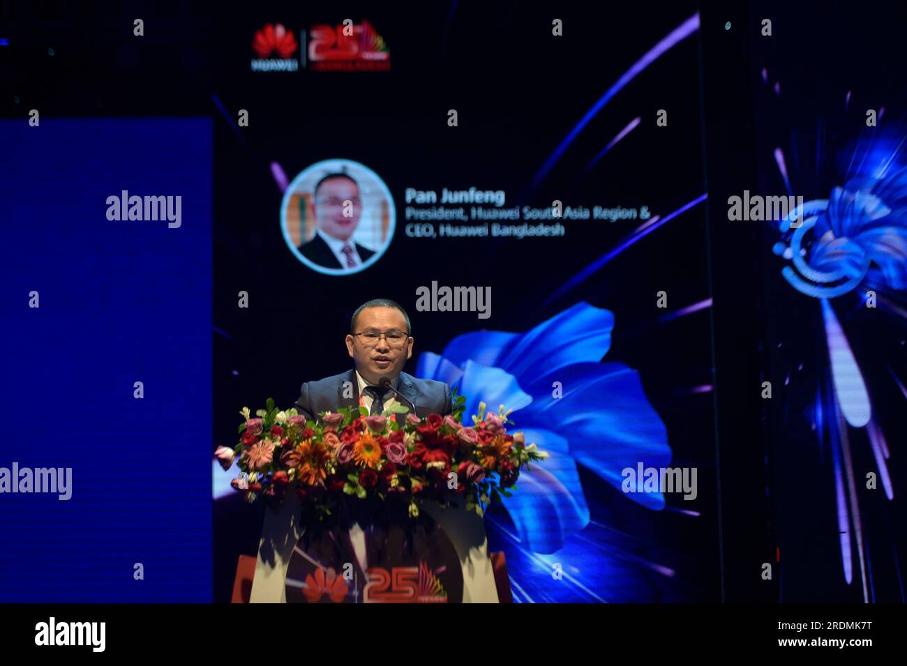 Dhaka. 22nd July, 2023. President of Huawei South Asia and CEO of ...