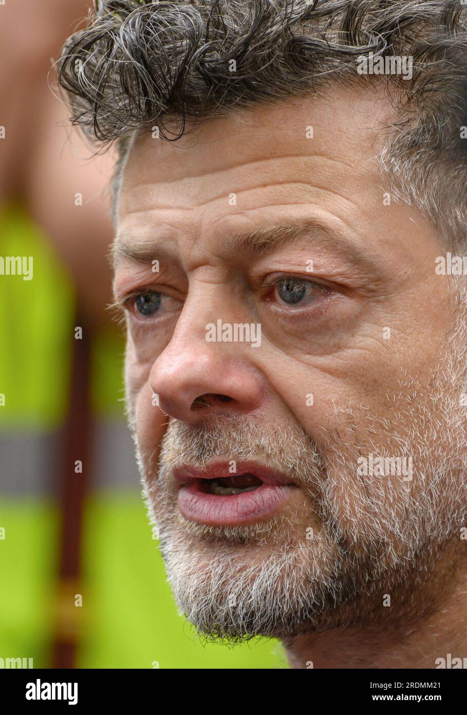 Andy Serkis (English actor) at an EQUITY event in Leicester Square ...