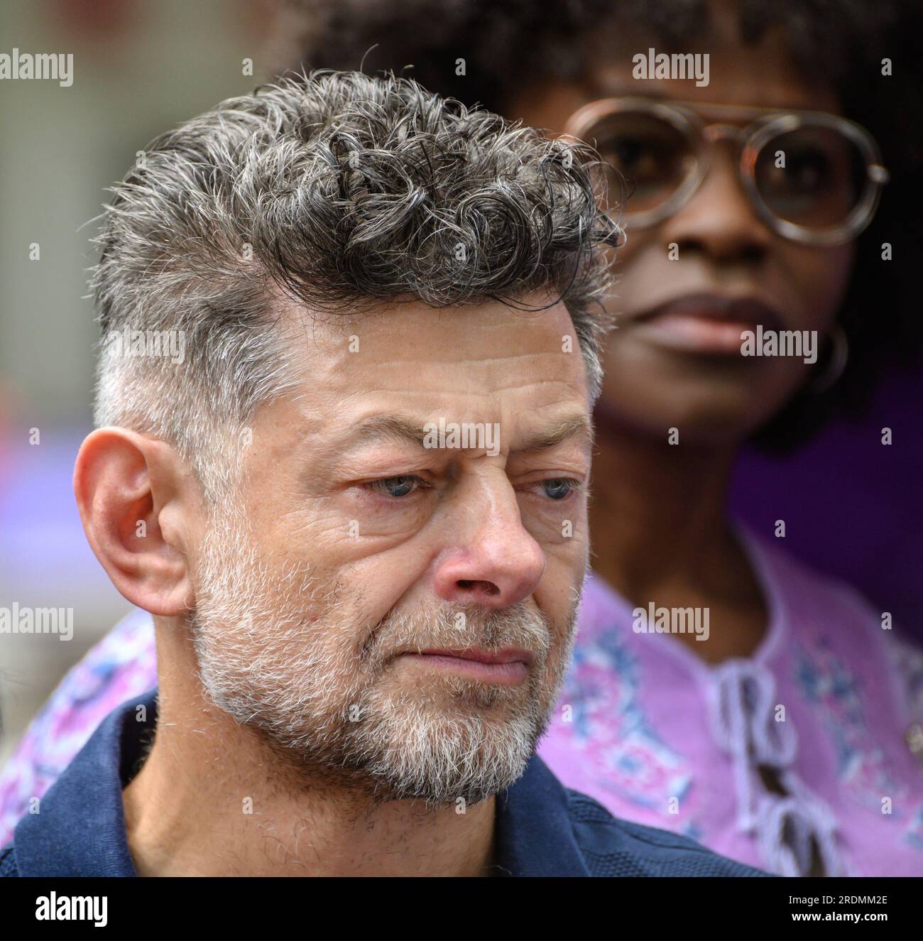 Andy Serkis (English actor) at an EQUITY event in Leicester Square ...