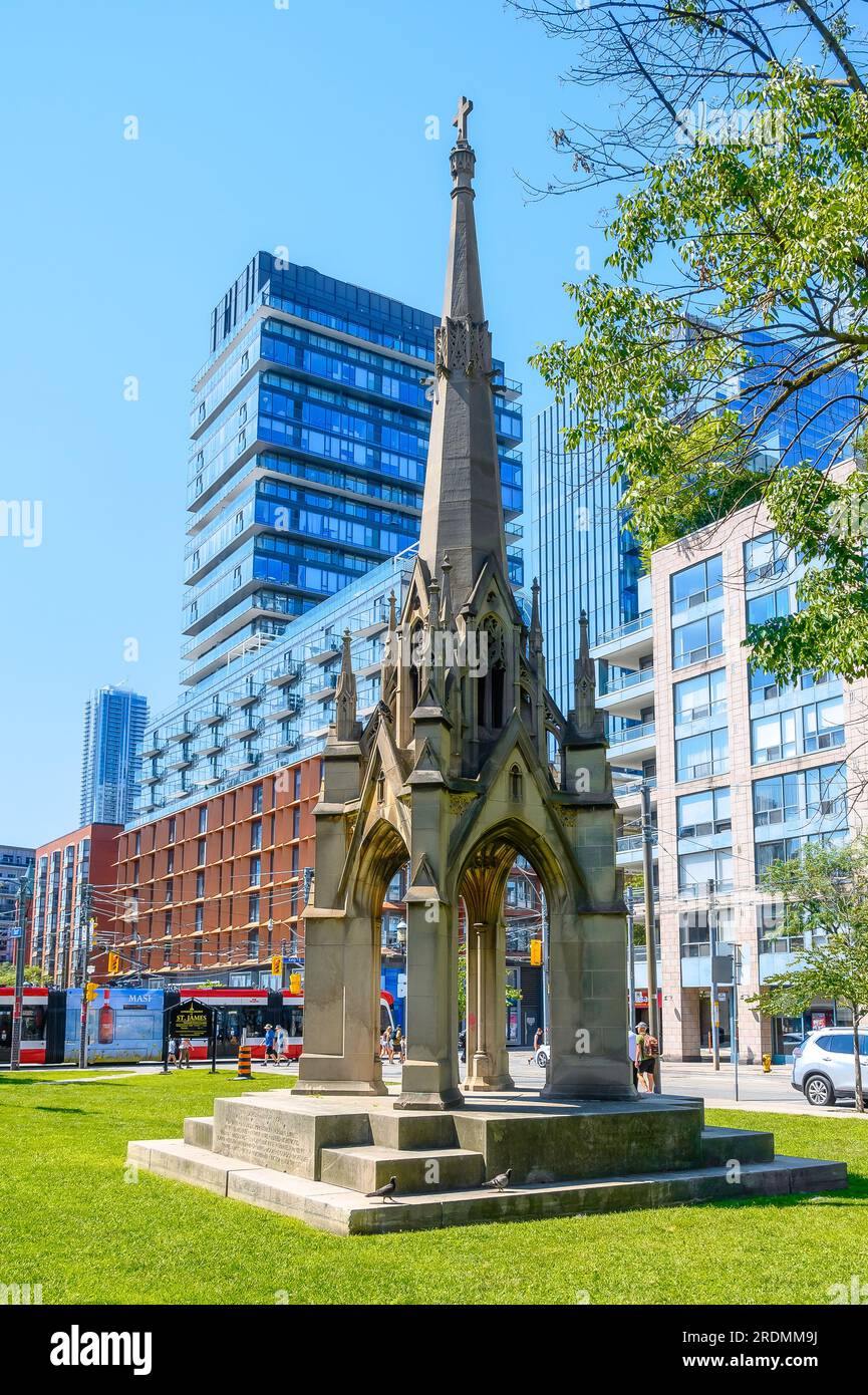 Toronto, Canada - July 19, 2023: The Cathedral Church of St. James ...