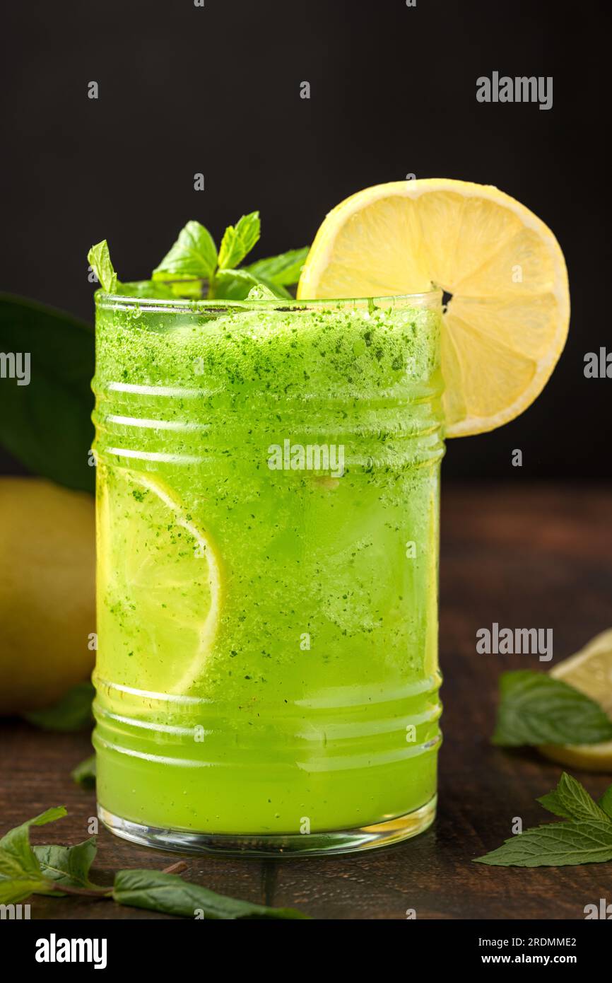 Refreshing lemonade soda drink hi-res stock photography and images - Alamy