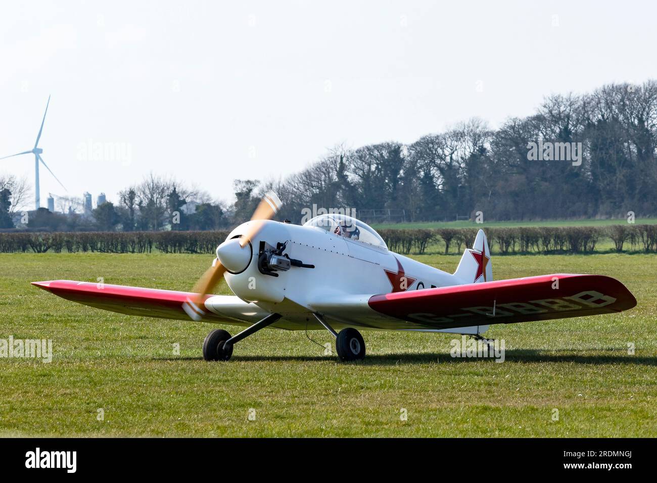 Taylor Monoplane G-BBBB Stock Photo - Alamy