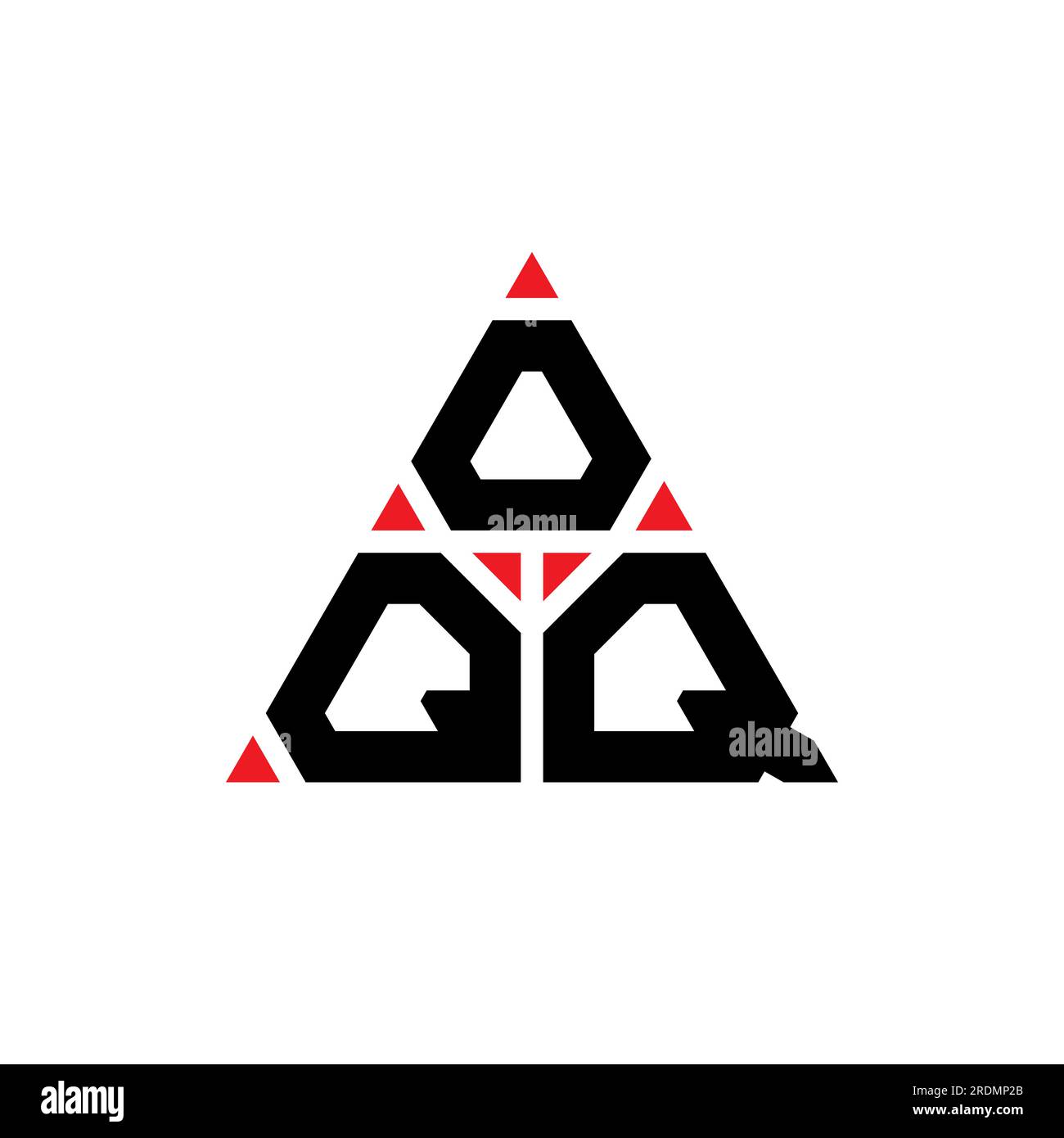Oqq Triangle Letter Logo Design With Triangle Shape Oqq Triangle Logo Design Monogram Oqq