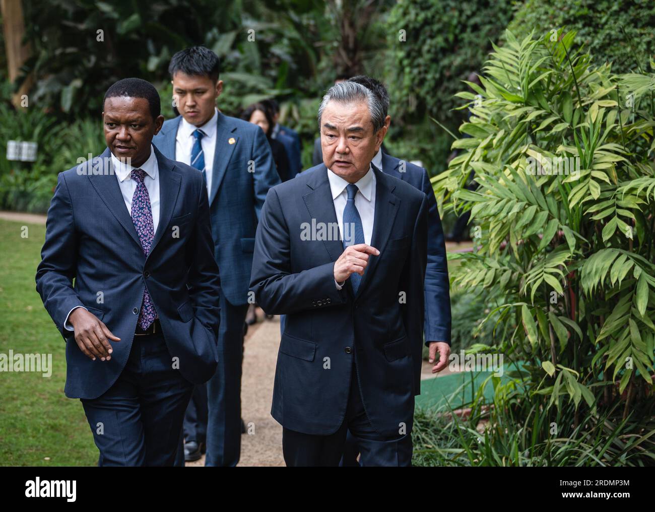 Nairobi, Kenya. 22nd July, 2023. Wang Yi, a member of the Political ...