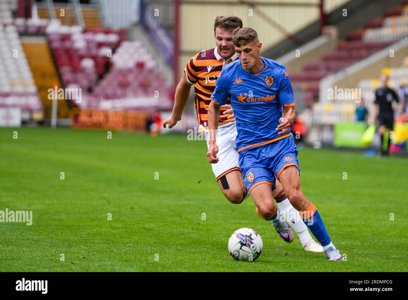 Bradford, UK. 22nd July 2023. Football League Friendly: Bradford City ...