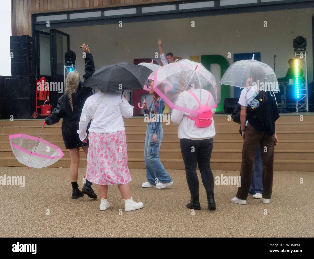 Cornwall Pride Newquay gets torrential rain and the expected thousands ...