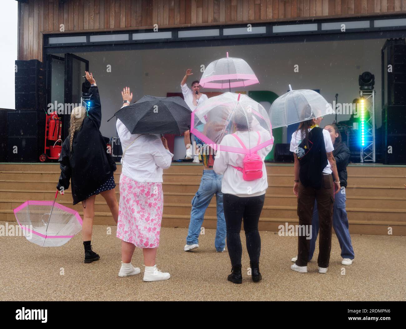 Cornwall Pride Newquay gets torrential rain and the expected thousands ...