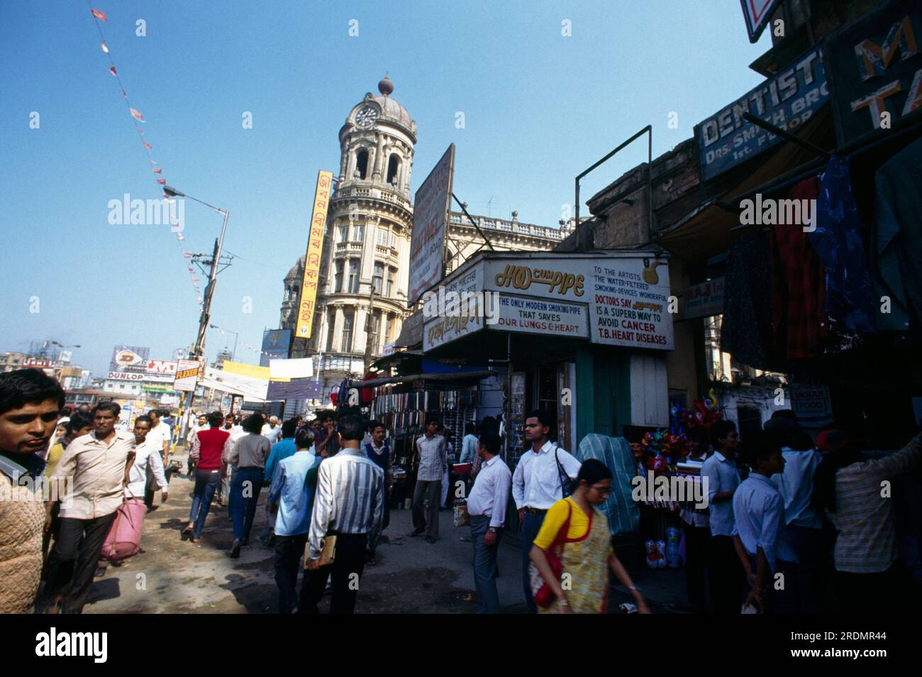 Kolkata India Most Crowded City In The World Stock Photo - Alamy
