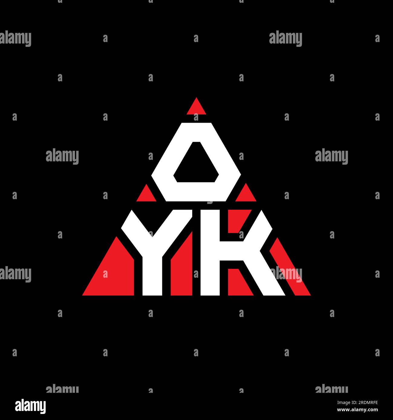 Oyk logo design hi-res stock photography and images - Alamy