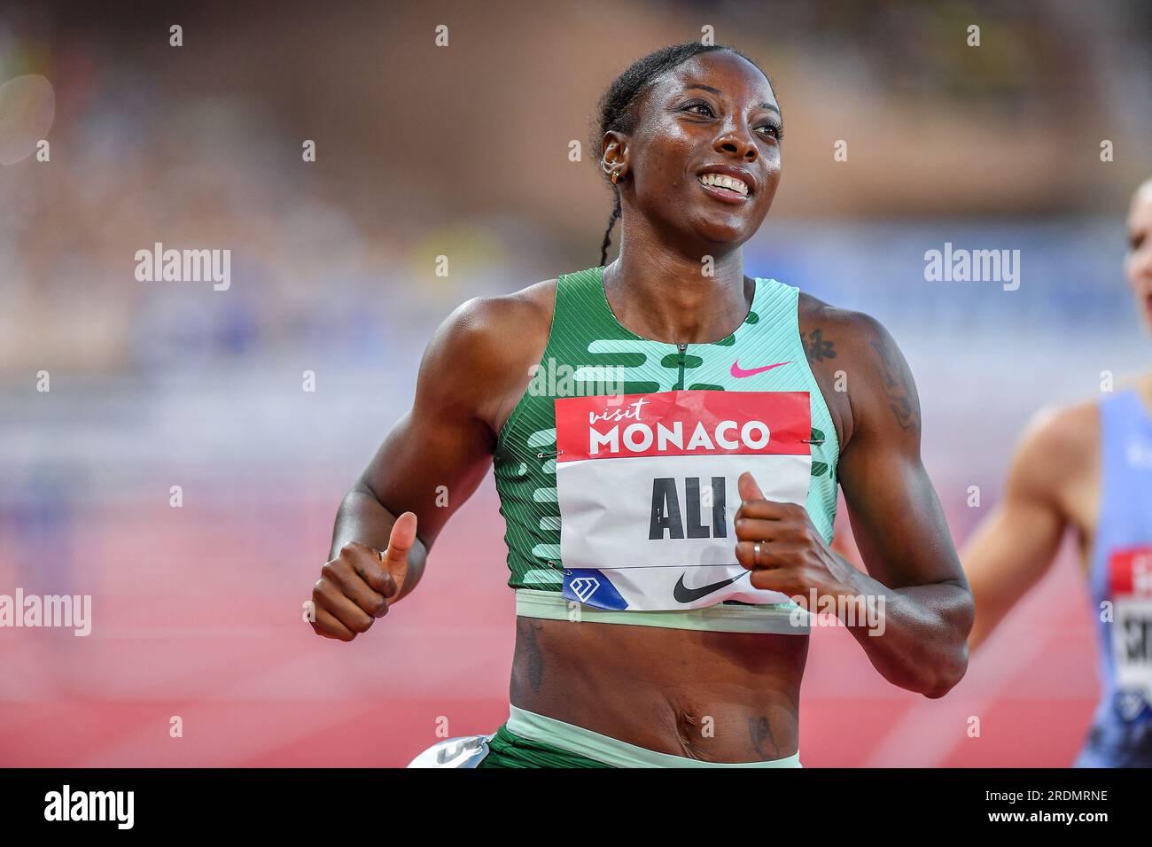 Stade Louis II, Monaco, Principality of Monaco, July 21, 2023, 100M ...