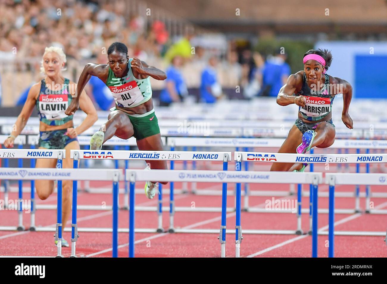 Stade Louis II, Monaco, Principality of Monaco, July 21, 2023, 100M ...