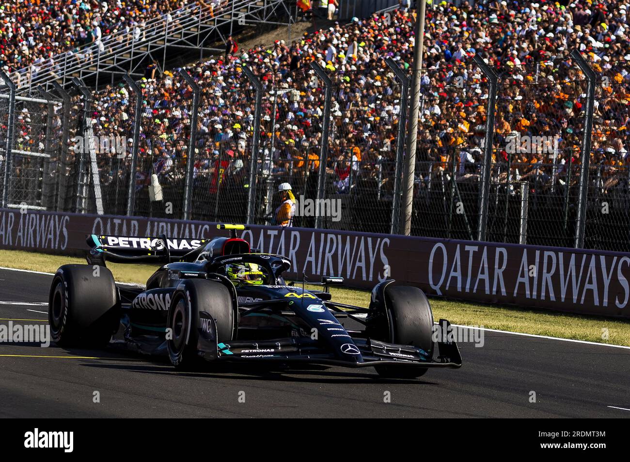 Budapest, Hungary. 22nd July 2023. BUDAPEST - Lewis Hamilton (Mercedes ...