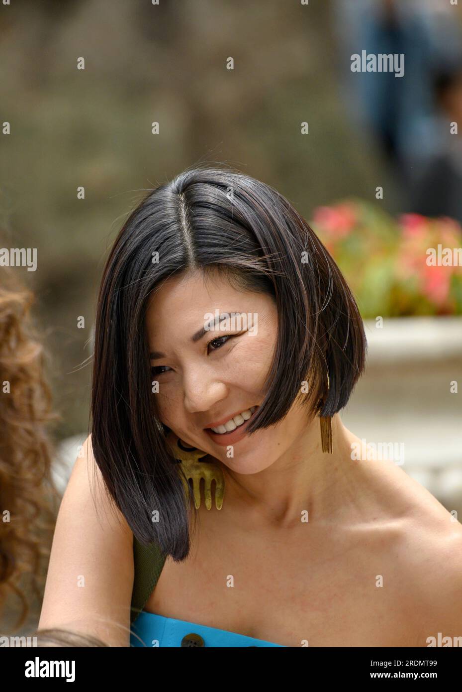 Rebecca Yeo (actress / producer) at an EQUITY event in Leicester Square ...