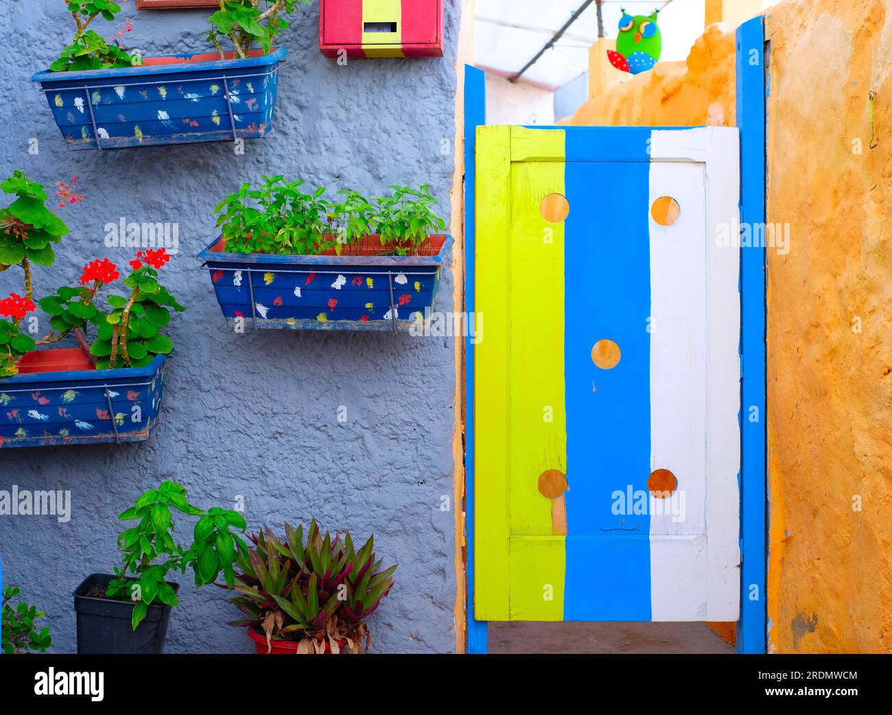 Colorful gate hi-res stock photography and images - Alamy