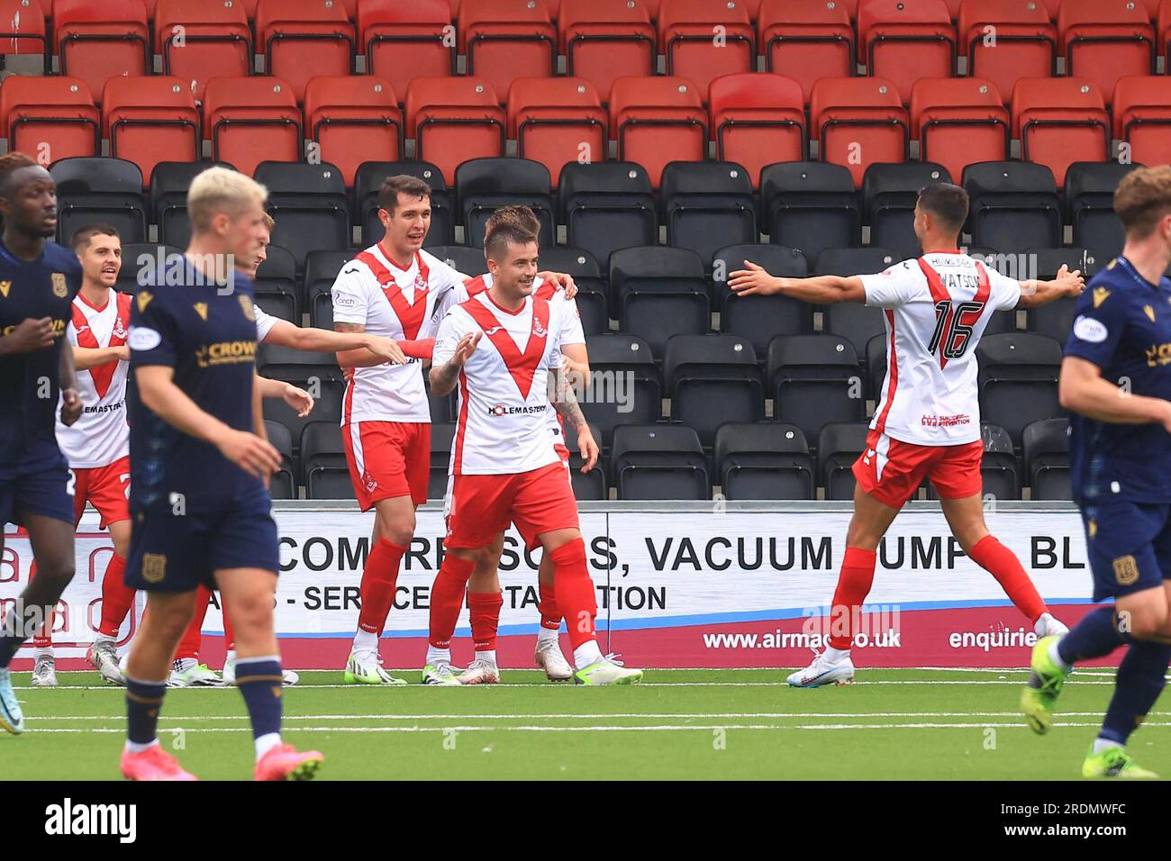 Airdrie, North Lanarkshire, UK. 22nd July 2023; Excelsior Stadium ...
