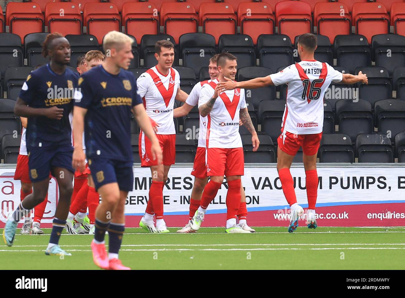 Airdrie, North Lanarkshire, UK. 22nd July 2023; Excelsior Stadium ...