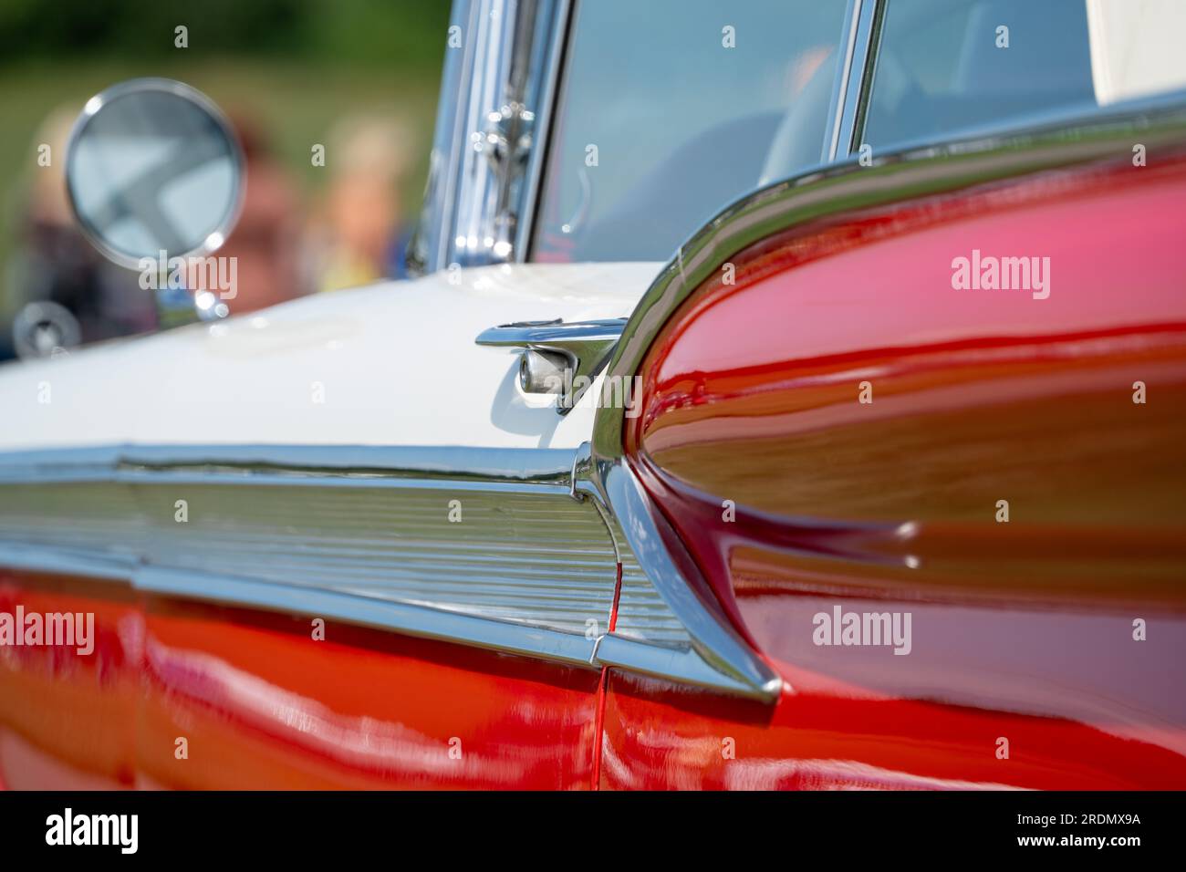Ford Fairlane 500 Rear Badge Close Up Stock Photo - Alamy