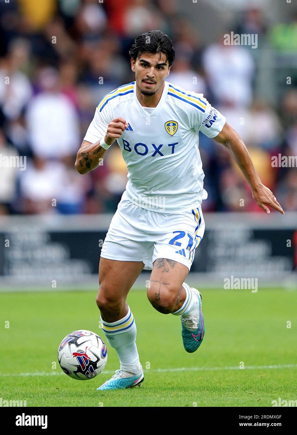 Leeds United's Pascal Struijk during the pre-season friendly match at ...