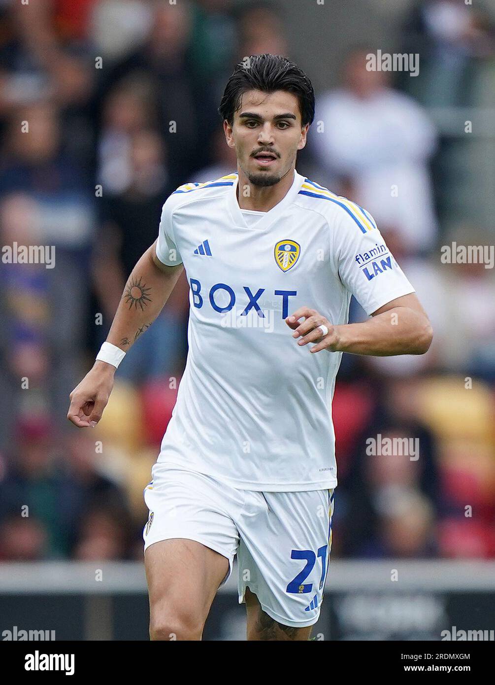 Leeds United's Pascal Struijk during the pre-season friendly match at ...