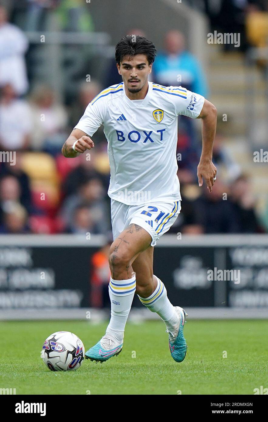 Leeds United's Pascal Struijk during the pre-season friendly match at ...
