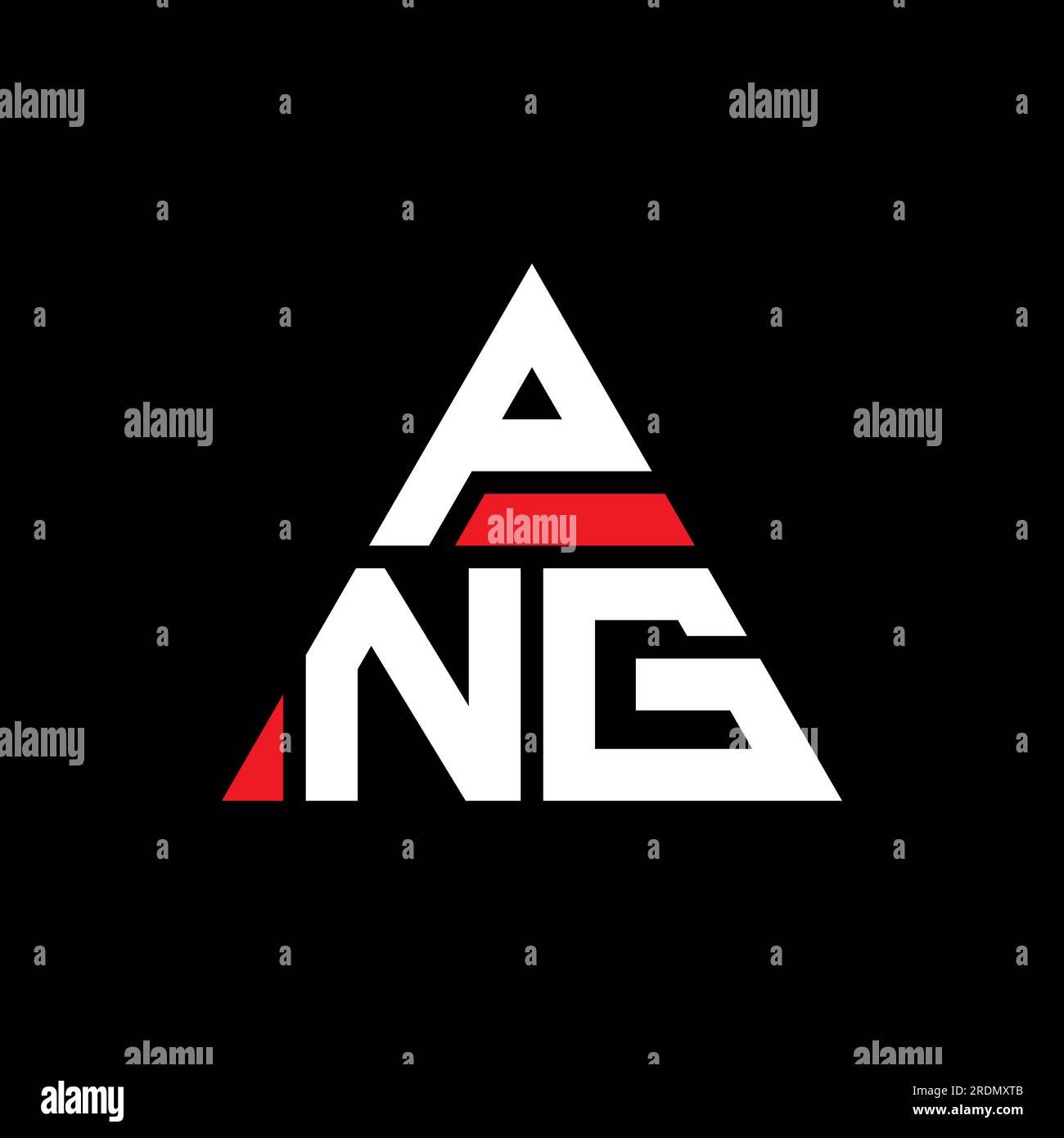 PNG triangle letter logo design with triangle shape. PNG triangle logo ...