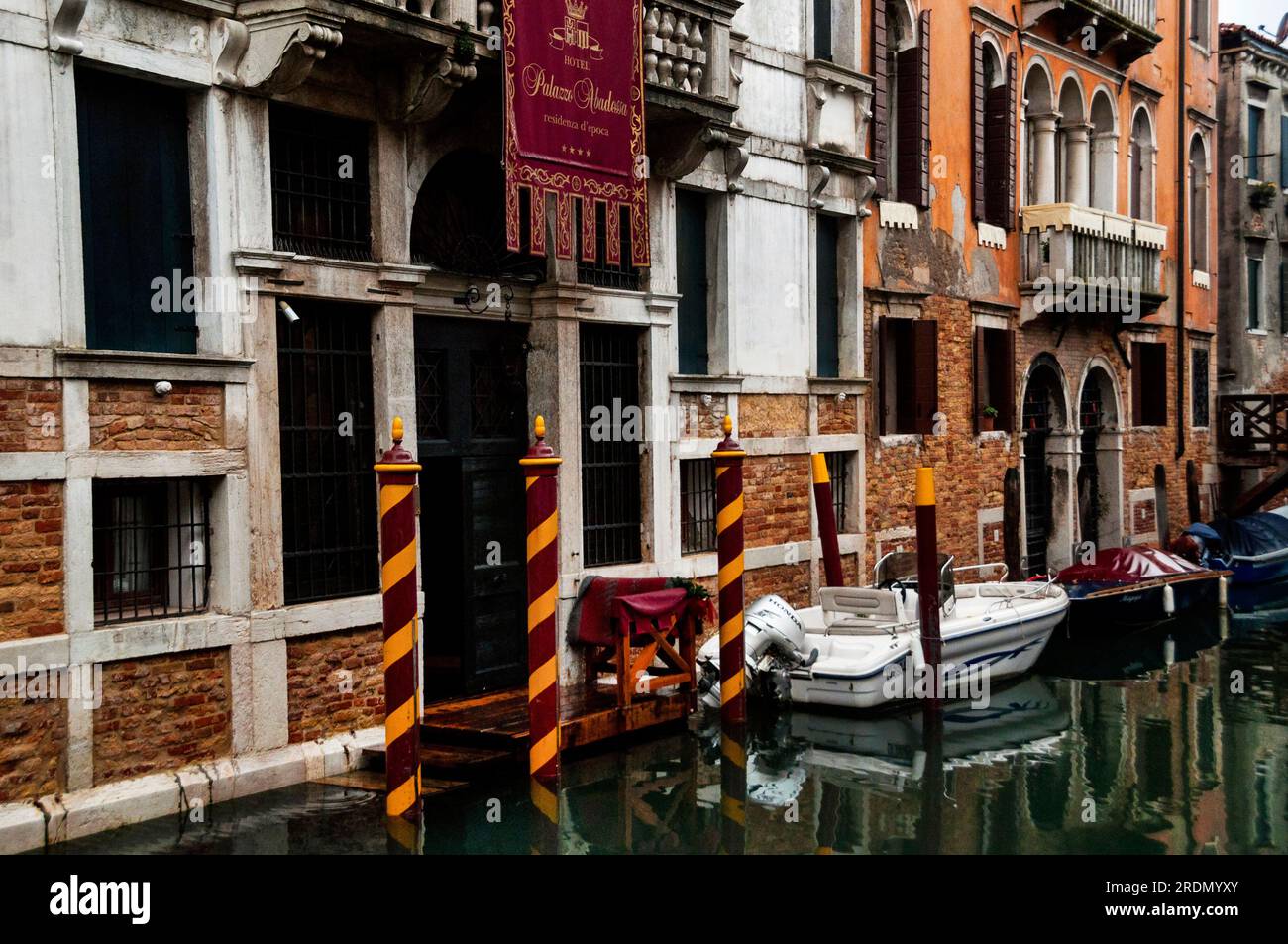 Palazzo Abadessa on the Rio Priuli in Venice, Italy Stock Photo - Alamy