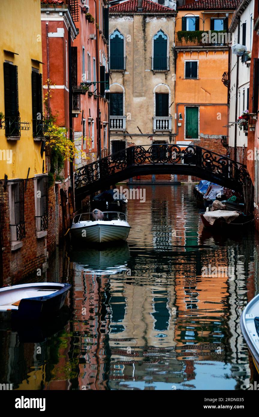 Reflections in Venice, Italy Stock Photo - Alamy
