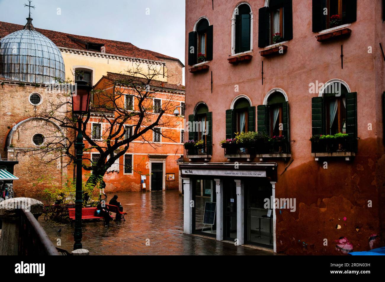 Venetian Renaissance Cornaro Chapel on Campo San Apostoli in Venice ...