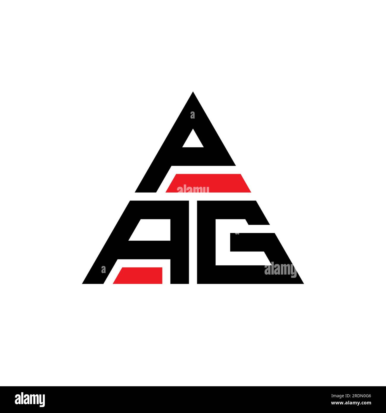 Pag triangular Stock Vector Images - Alamy