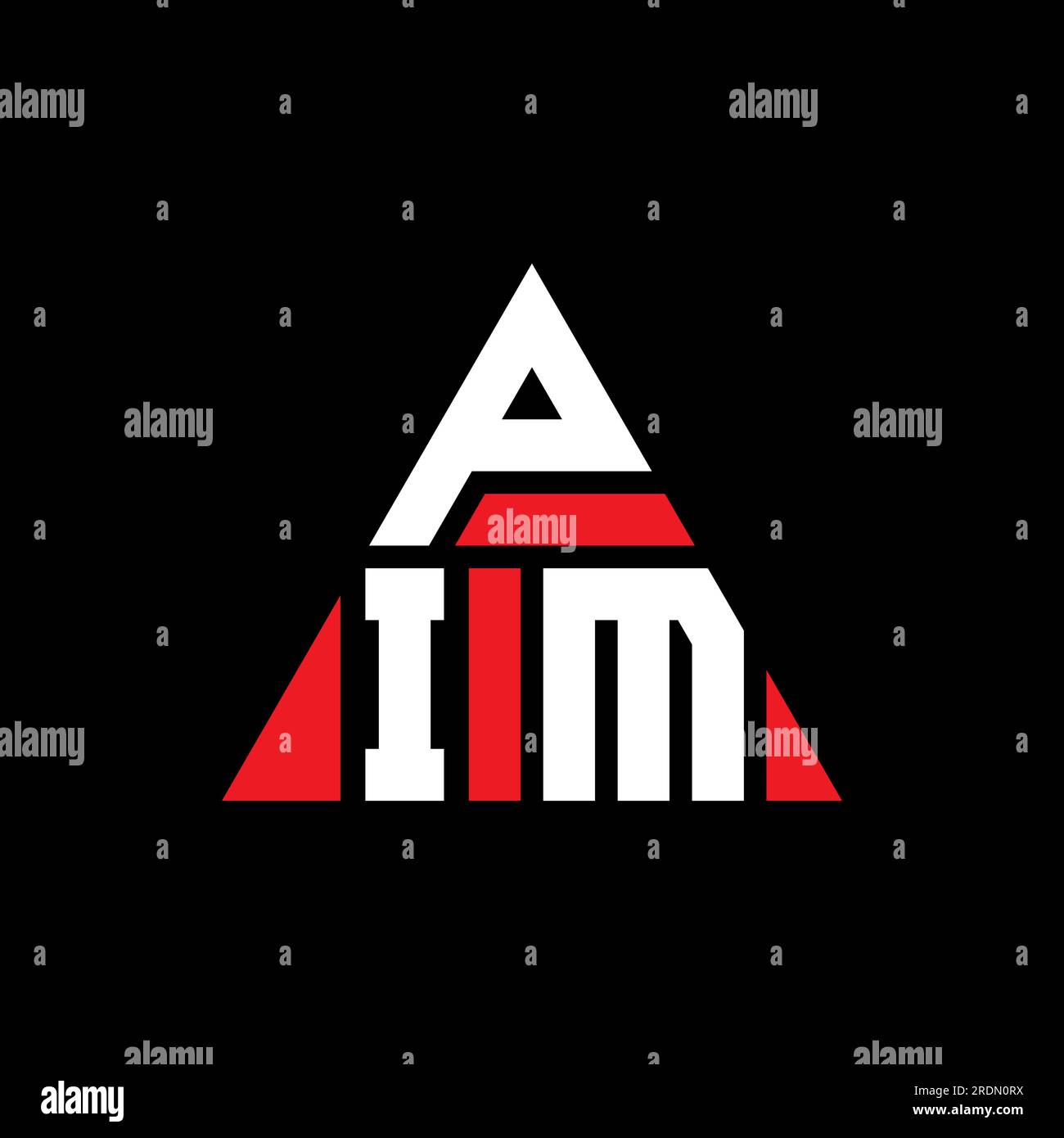 PIL triangle letter logo design with triangle shape. PIL triangle logo ...